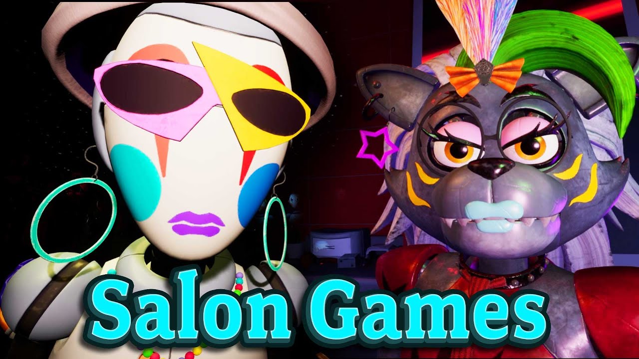 Salon: S.T.A.F.F Makeover, Glam Makeover, and Roxy Repair Guide FNAF ...
