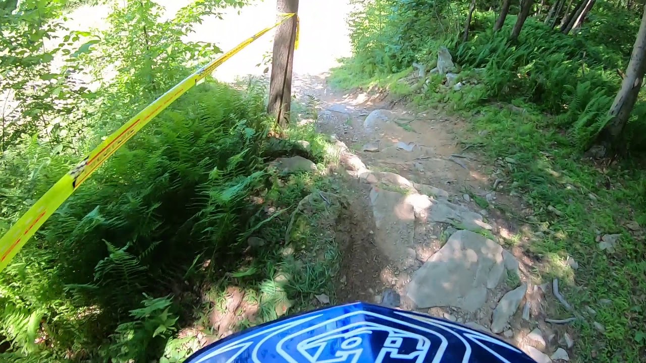 ESC DH Blue Mountain- Race Run - YouTube
