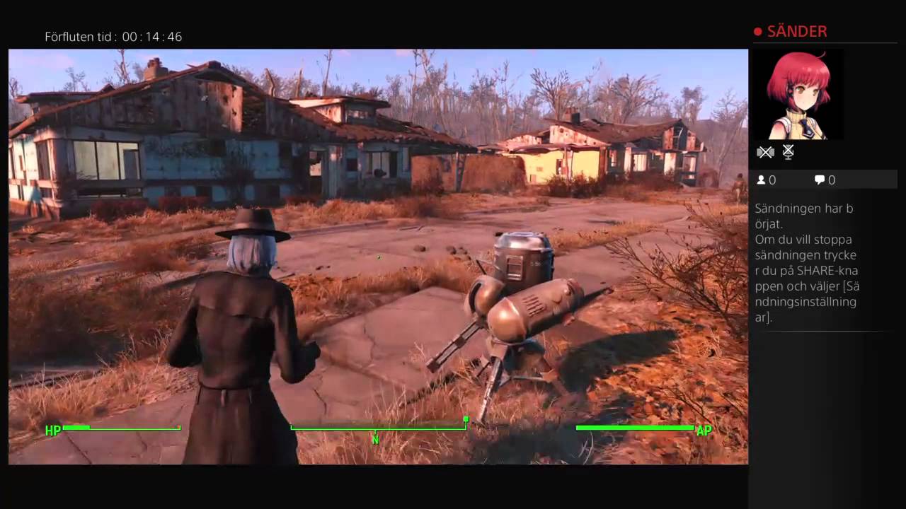Fallout 4 Live- Fender Baby lv.22-Taking Point:Outpost Zimonja - YouTube