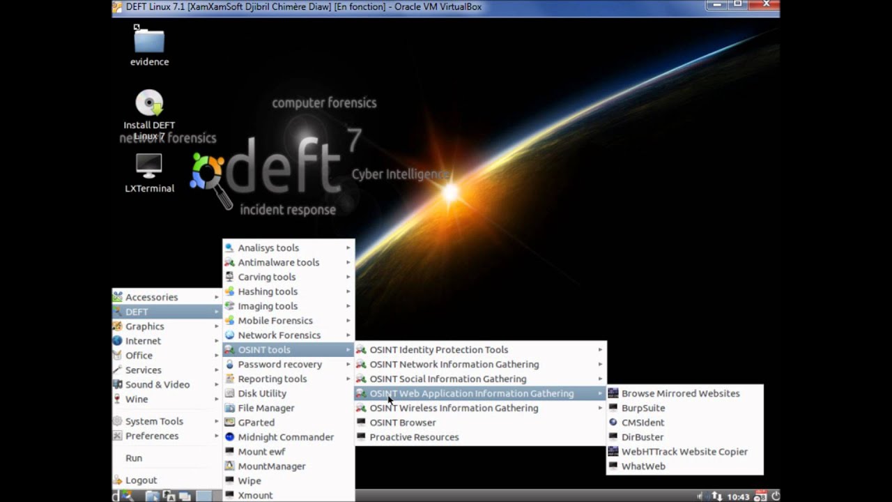 DEFT Linux 7.1 Presentation (Ubuntu Based Distribution) - YouTube