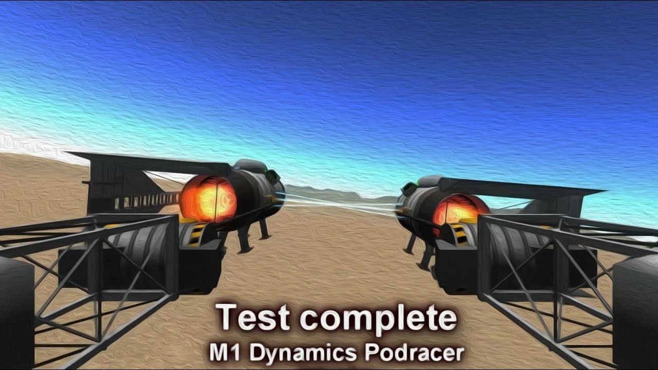 KSP - M1 Dynamics Podracer - Evolution of fails and designs - YouTube