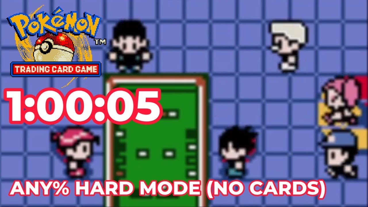 Pokémon Trading Card Game (TCG) Any% Hard Mode Speedrun 1:00:05 Old PB ...