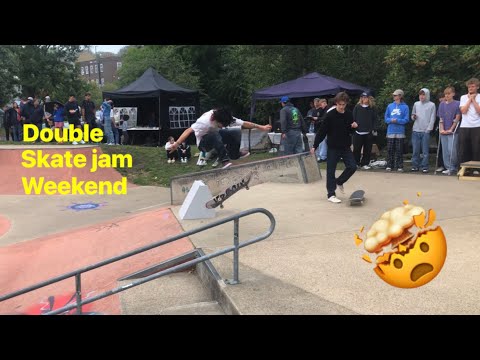 Skating two jams in one weekend - YouTube