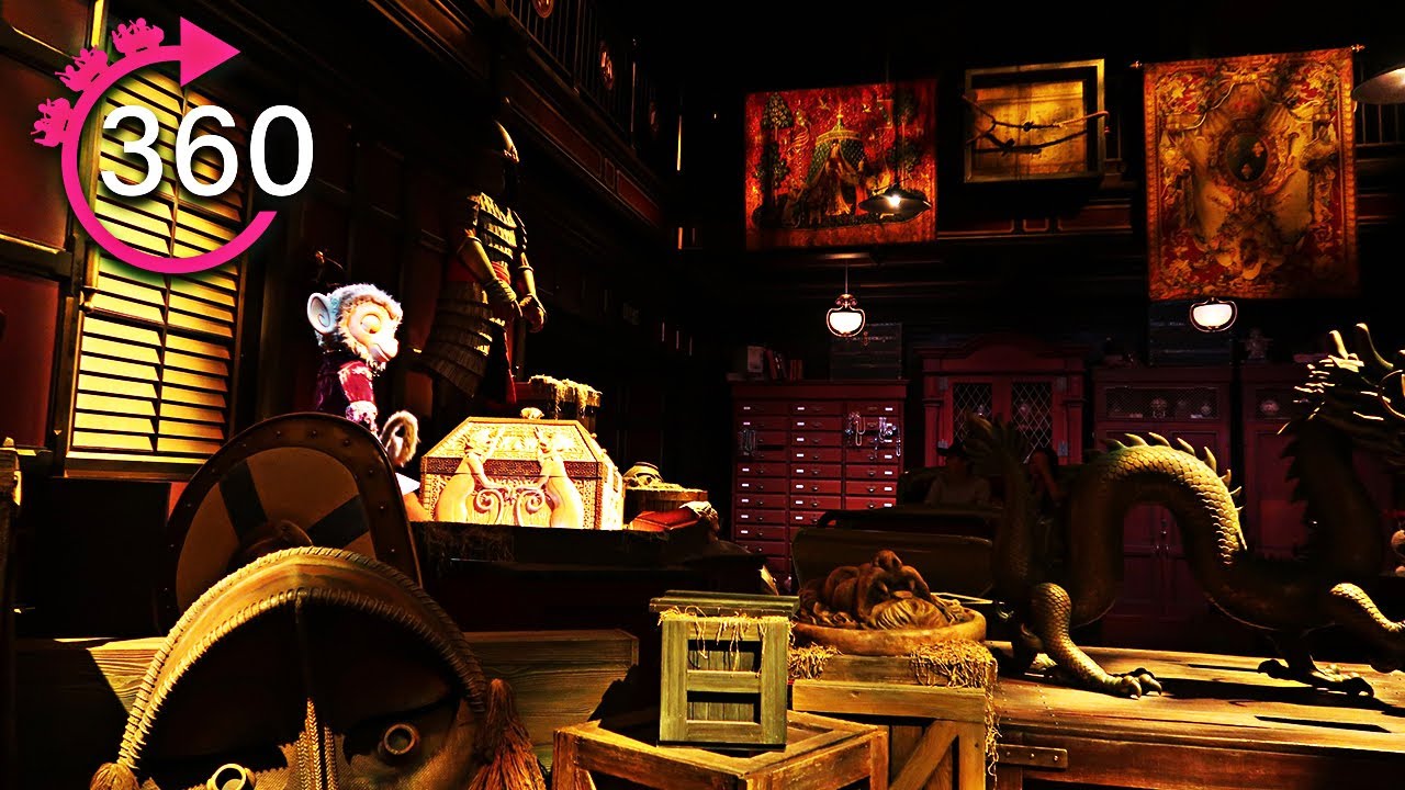 360º Ride of Mystic Manor at Hong Kong Disneyland - YouTube