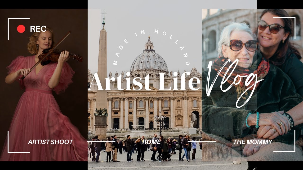 My Artist life discovering Rome and creating in the Photo studio back ...