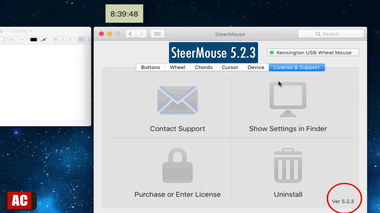 SteerMouse - Mouse Chording on Mac - YouTube