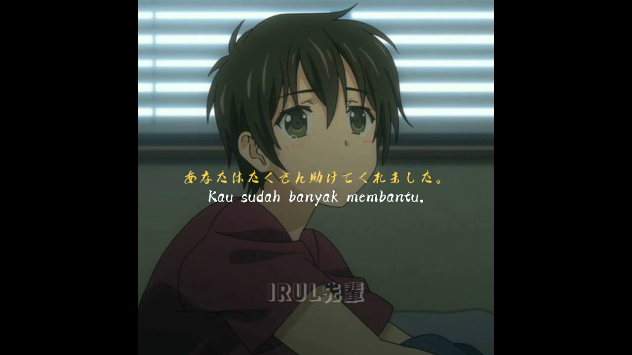 Kata Kata Sad Tada Banri - Golden Time - YouTube