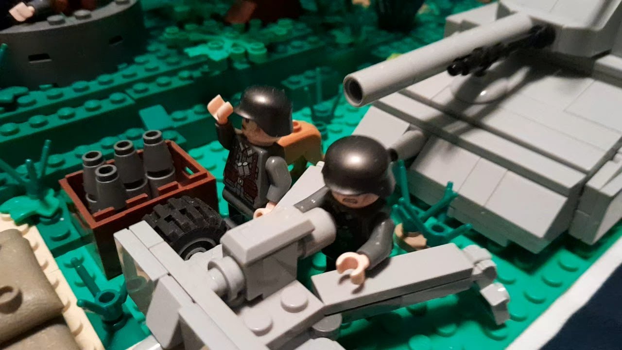 Lego WWII Beach Invasion! - YouTube