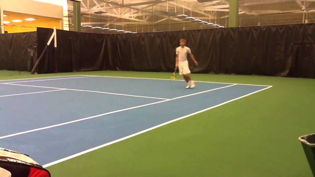 Margarito Arias college tennis video - YouTube