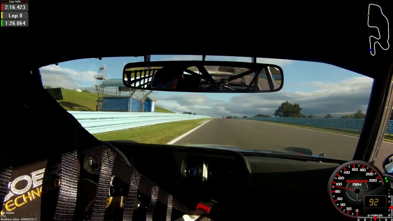 Watkins Glen 20170908 CSL Bill Fastest lap 2 16 4 - YouTube
