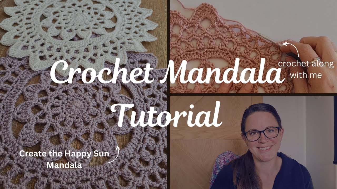 Happy Sun Mandala Tutorial - YouTube