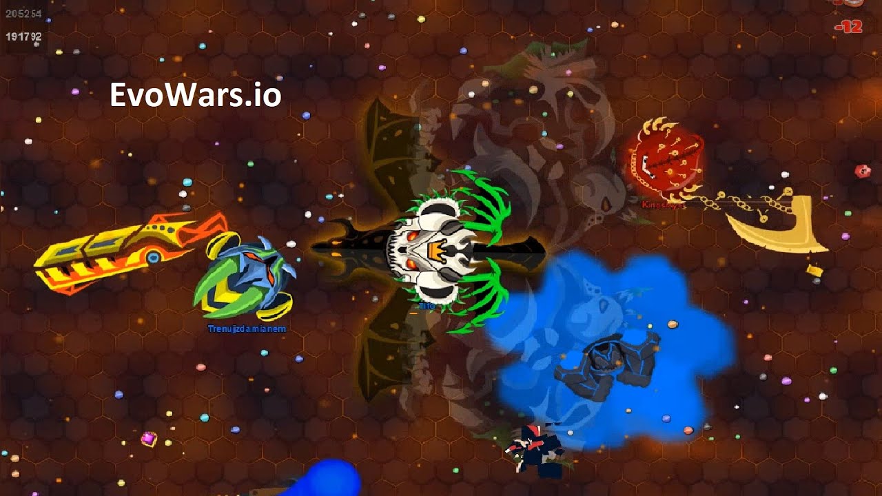 EvoWars.io Evolutions Unlocked 38/38 EPIC - YouTube