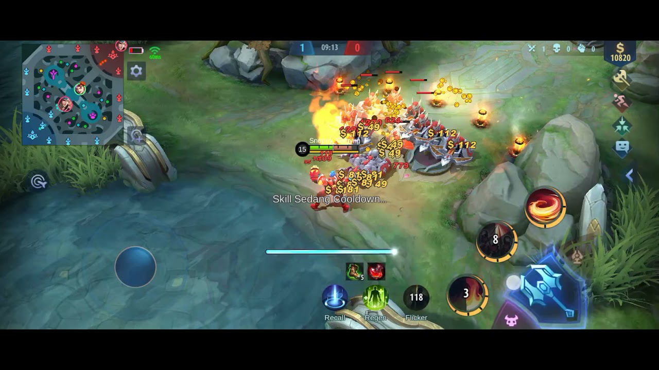 X Borg Vs 50 Minion Mobile Legends - YouTube