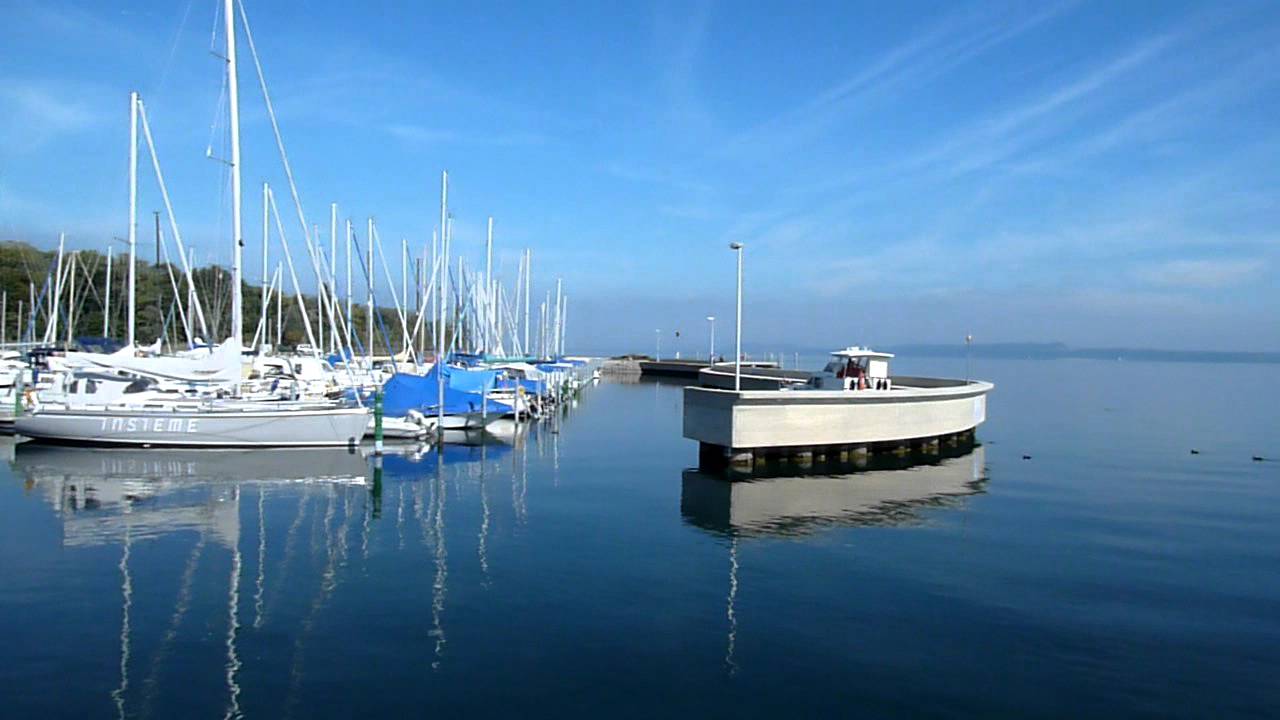 Petit Cortaillod, Suisse - Le Port - YouTube