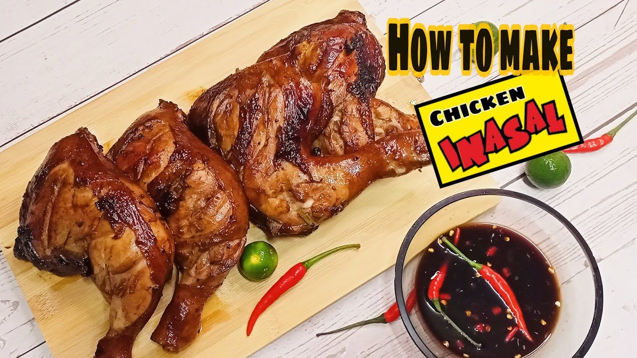 How to make Chicken inasal/Mang inasal/Marinated chicken - YouTube