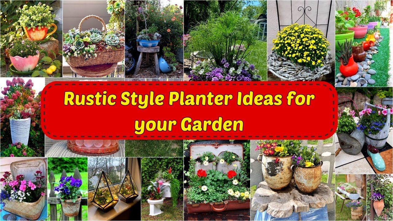 Rustic Flower Planter Ideas 9 Creative Window Box Ideas For Your Home