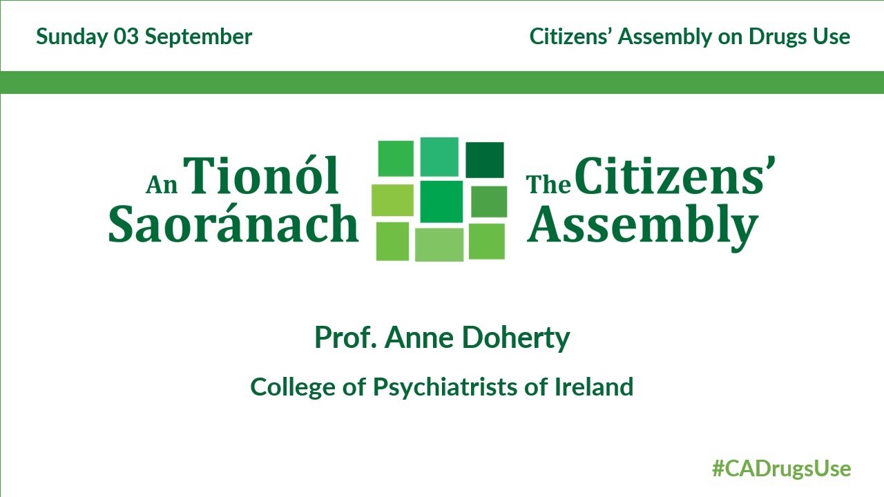 #CADrugsUse - Sun 03 Sept - Prof Anne Doherty - YouTube