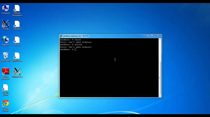 [Solved] xset: unable to open display | 9to5Answer
