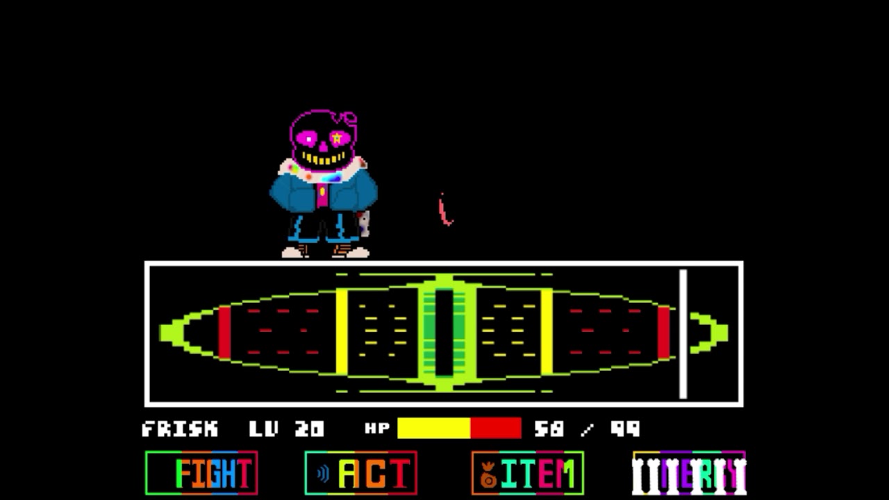 Unitale Paper jam戦(Undertale fangame) - YouTube