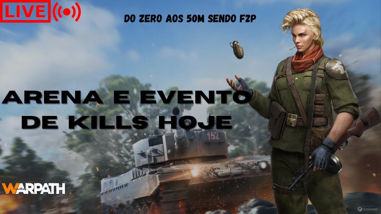 Hoje teremos evento de kills - DO ZERO AOS 50M SENDO F2P #11 - YouTube