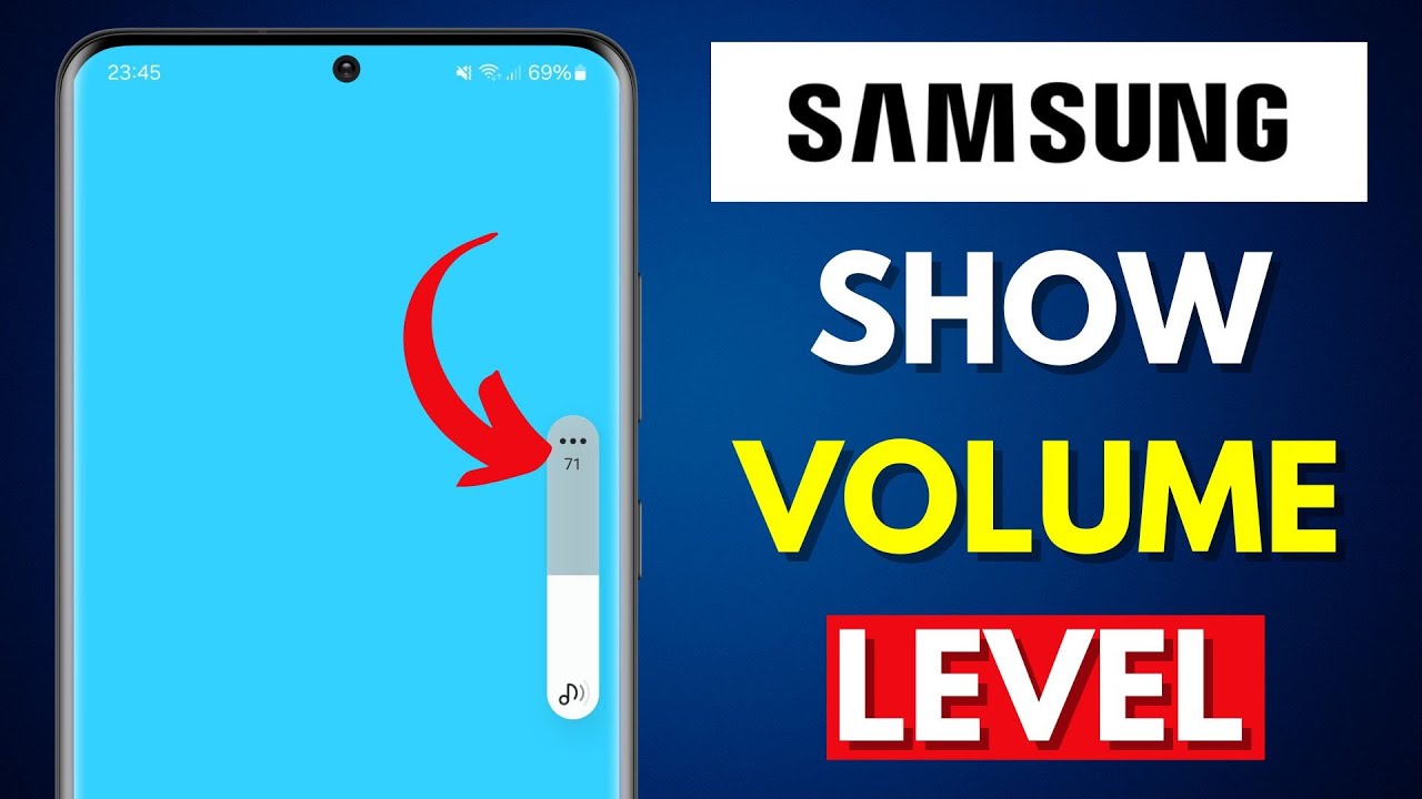 SHOW VOLUME LEVEL || How to Show Volume Level on Your Samsung Galaxy ...