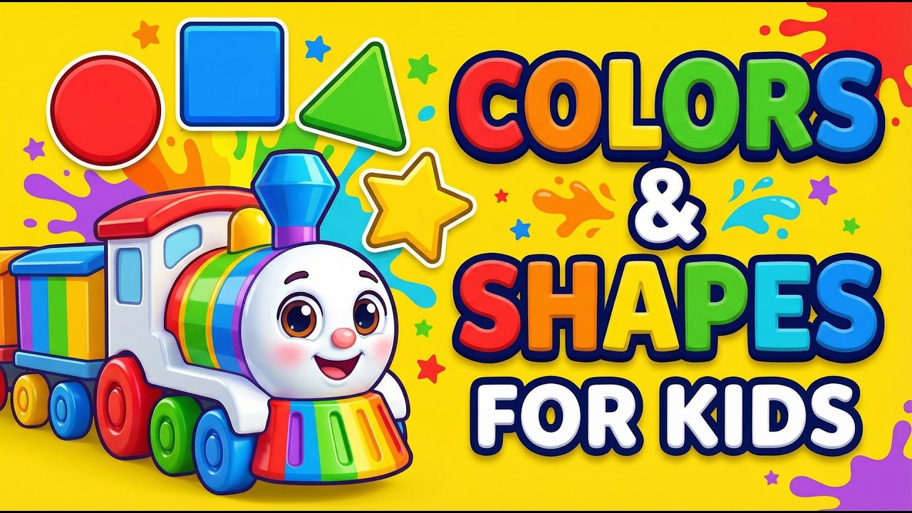 Choo Choo Rainbow Train Learn Colors | Blue, Yellow, Orange & Purple ...