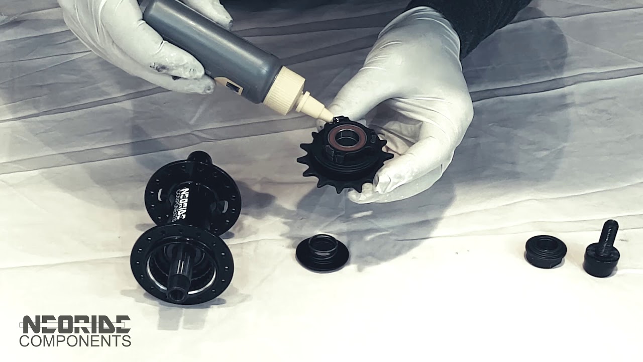 Neoride Components - Maintain your MTB freecoaster hub - YouTube