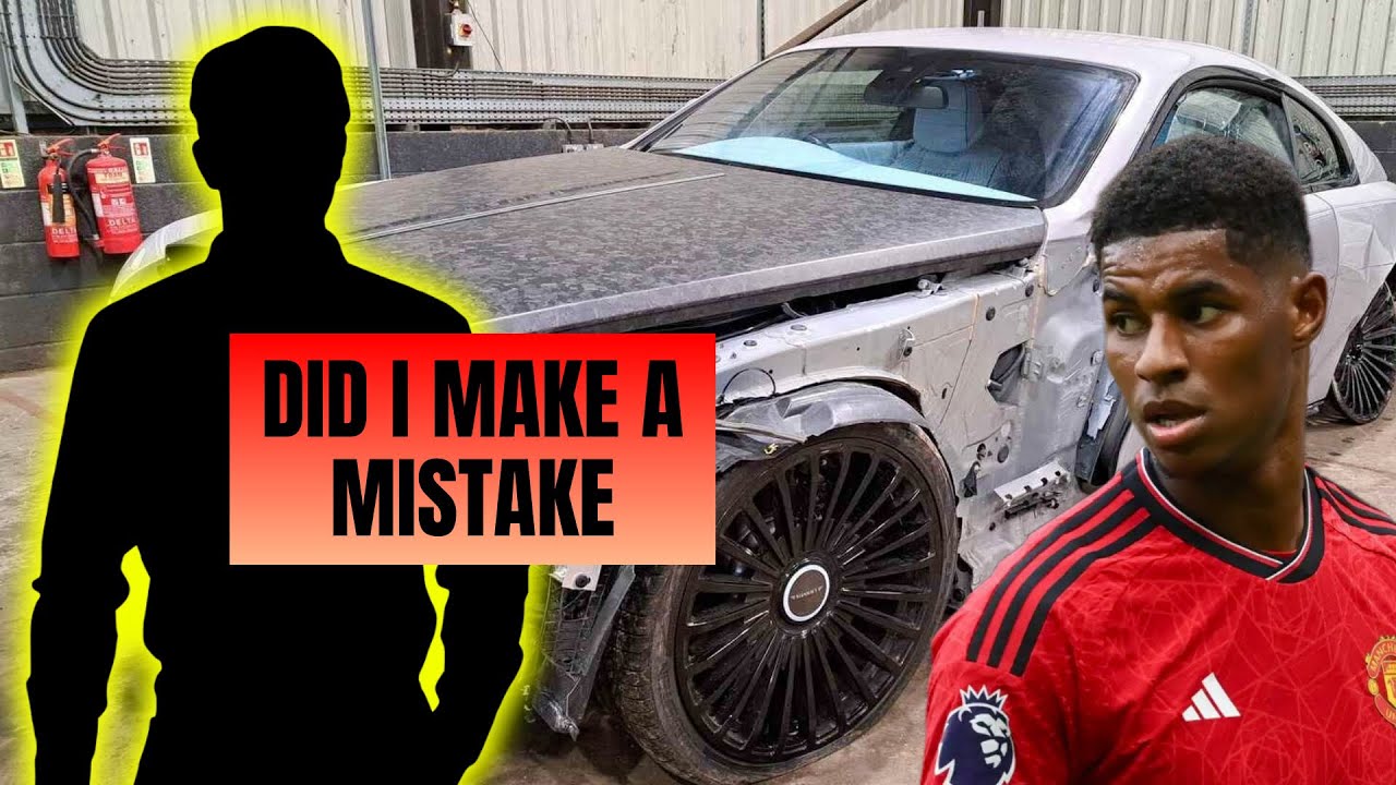 He Bought Rashford’s Wrecked Rolls Royce Wraith - YouTube
