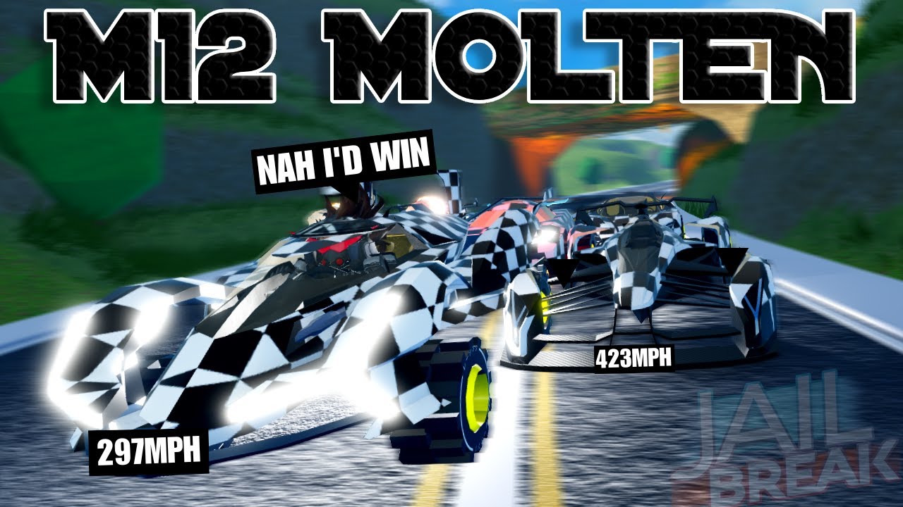 New BUFFED M12 MOLTEN vs TOP 10 Fastest Cars in Roblox Jailbreak SEASON ...