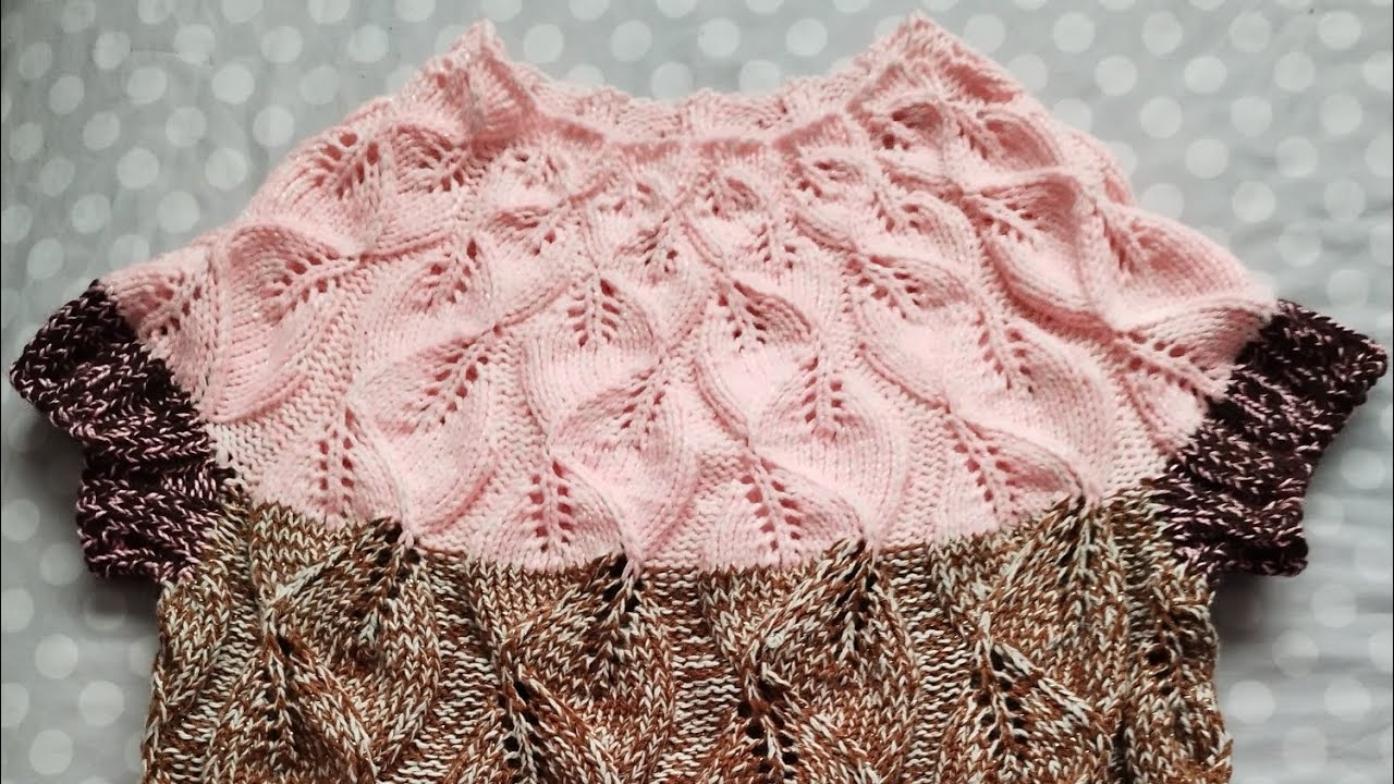 A round yoke step by step/knitting handmade therapy - YouTube