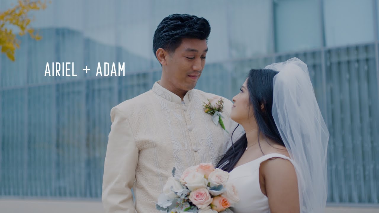 Airiel + Adam | Rose Center Westminster California Wedding - YouTube