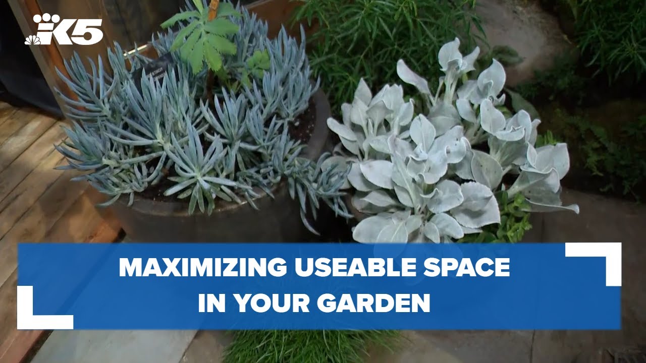 Maximizing useable space in your garden - YouTube