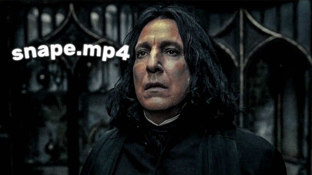 [4K] my eyes - snape edit - YouTube