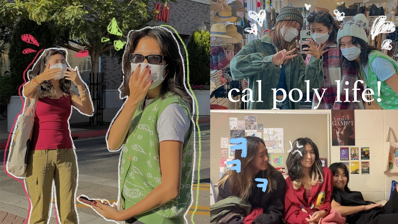 BERKELEY GIRL VISITS CAL POLY SLO?? | cal poly slo ep 5 - YouTube