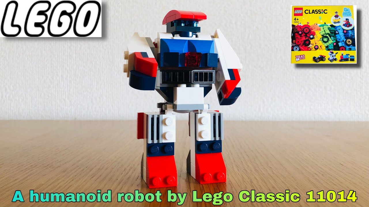 Lego Classic 11014 assembling to a humanoid robot #171 - YouTube