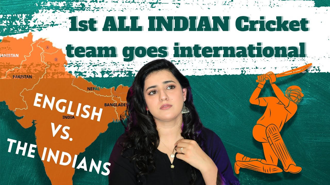 INDIAN CRICKET team's first time playing in England - British Raj - YouTube