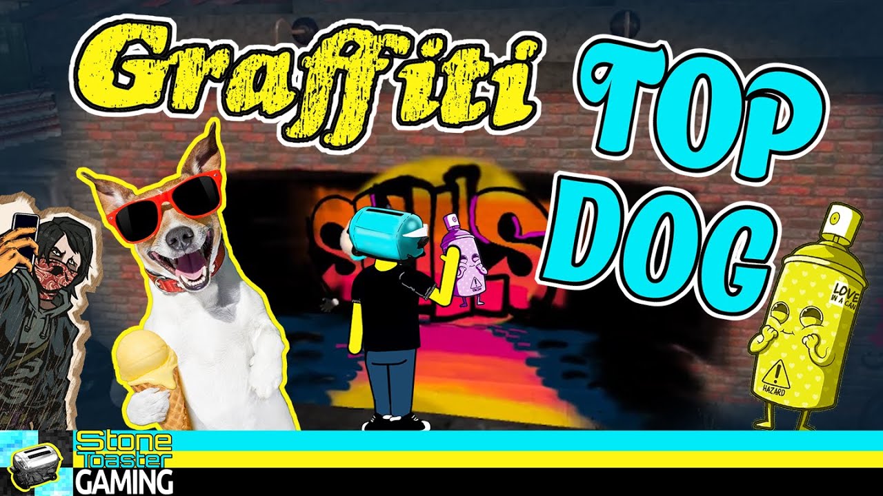 Graffiti TOP DOG! | Kingspray Graffiti | Level 5 CH 11 - YouTube