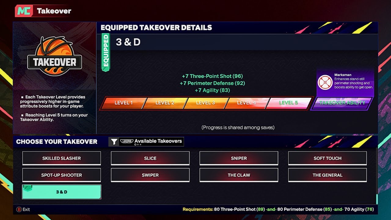 3 & D TAKEOVER NBA 2K25! - YouTube