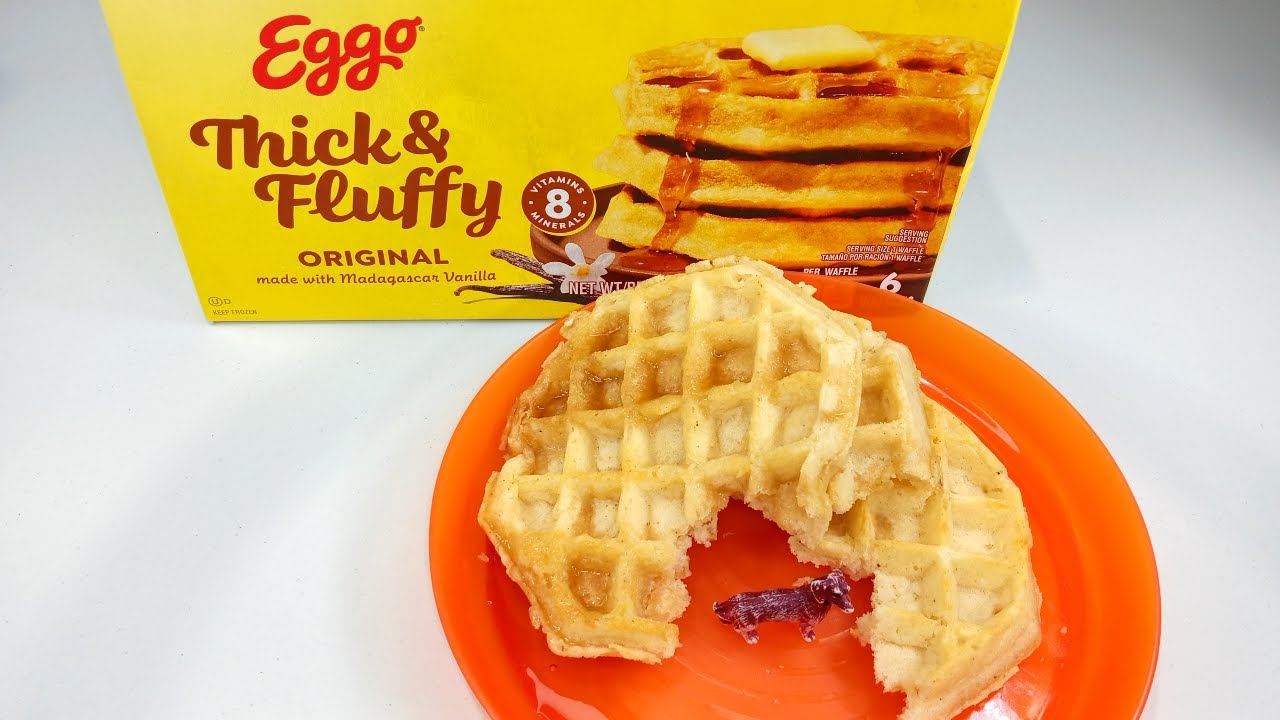 Unboxin Doxin - Eggo Thick & Fluffy Original Waffles - YouTube