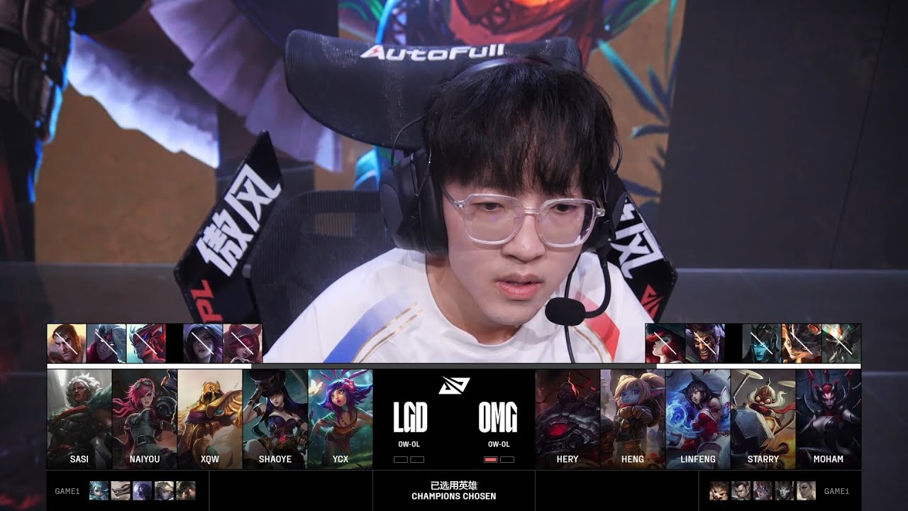 【2025LPL第二賽段】組內賽 LGD vs OMG #2 - YouTube