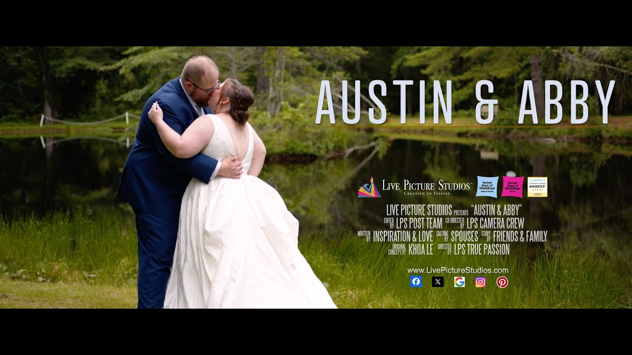 Austin and Abby Wedding Highlight at Pat’s 30 Acres, NJ - YouTube