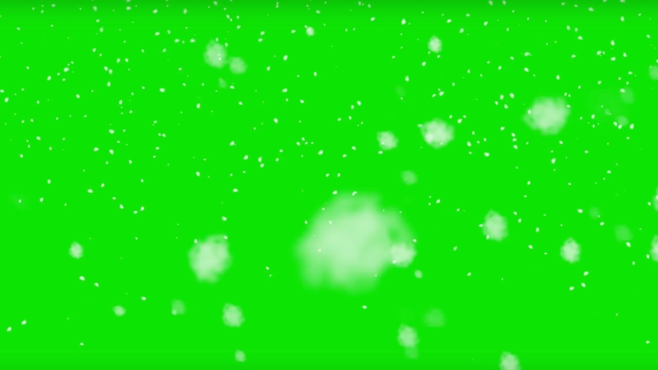 Snow Falling - FREE GREEN SCREEN EFFECTS - YouTube