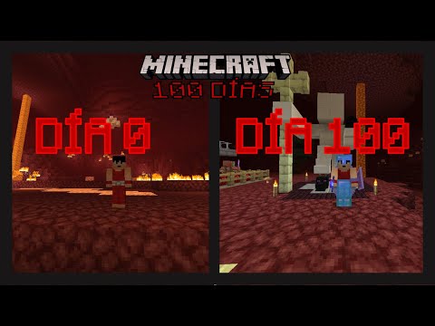 SOBREVIVÍ 100 DÍAS en el NETHER ANTIGUO de MINECRAFT. - YouTube