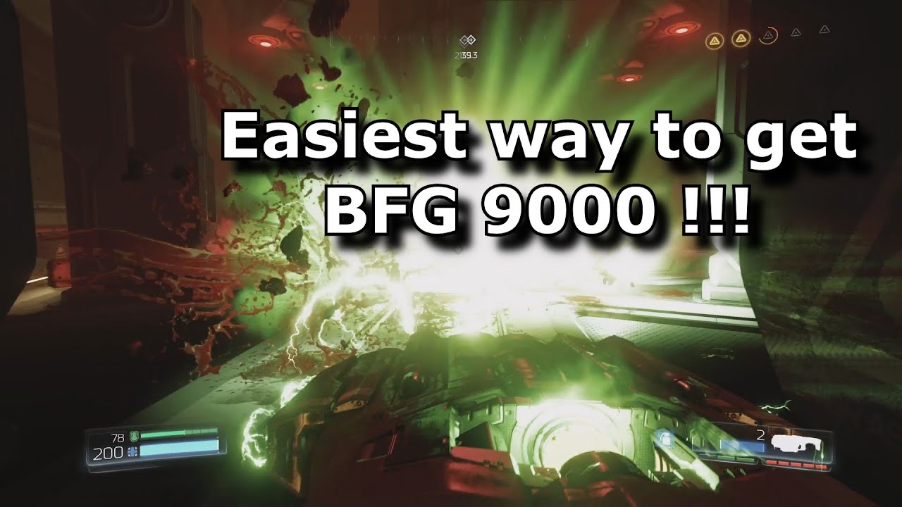 Doom (2016) - How to get BFG 9000 - YouTube