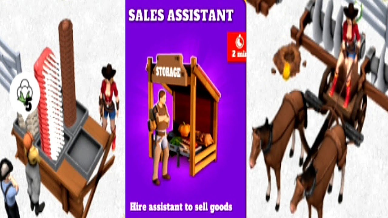 BUTCHERS RANCH HOMESTEAD SIMULATOR - HIRE A SALES ASSISTANT GAMEPLAY ...