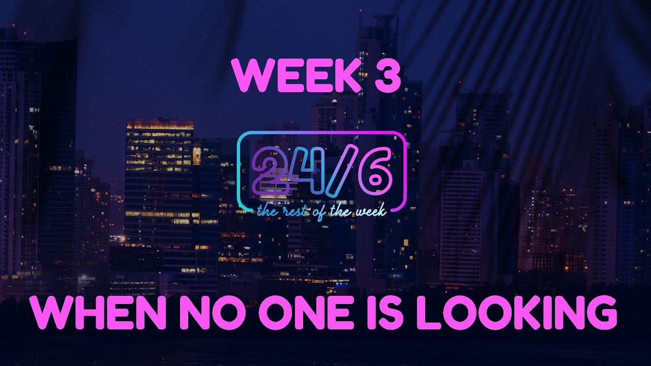 When No One is Looking | Pastor Adam Cook | Union Church - YouTube