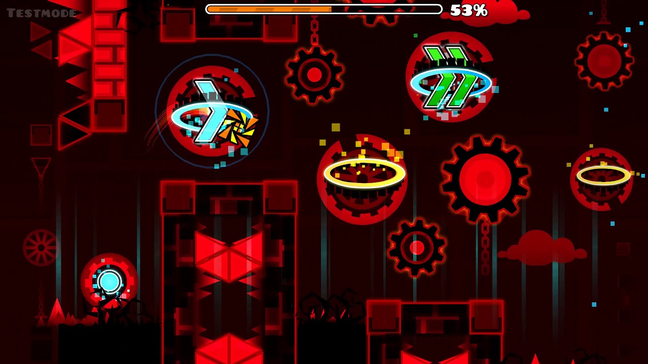 Geometry Dash: Bloodbath 33-72% (Progress Video #1) - YouTube