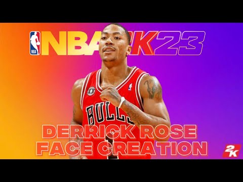 *PRIME* DERRICK ROSE FACE CREATION NBA2K23 - YouTube