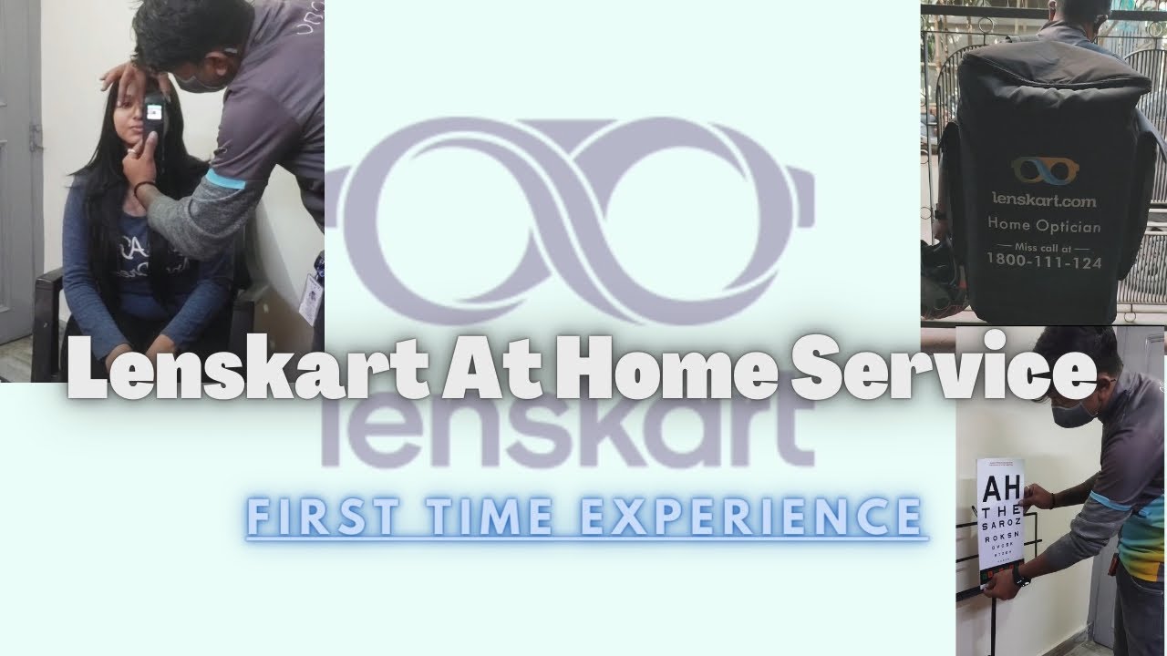 My first ever @lenskart At Home Service Experience 👁|| Eye Checkup At ...