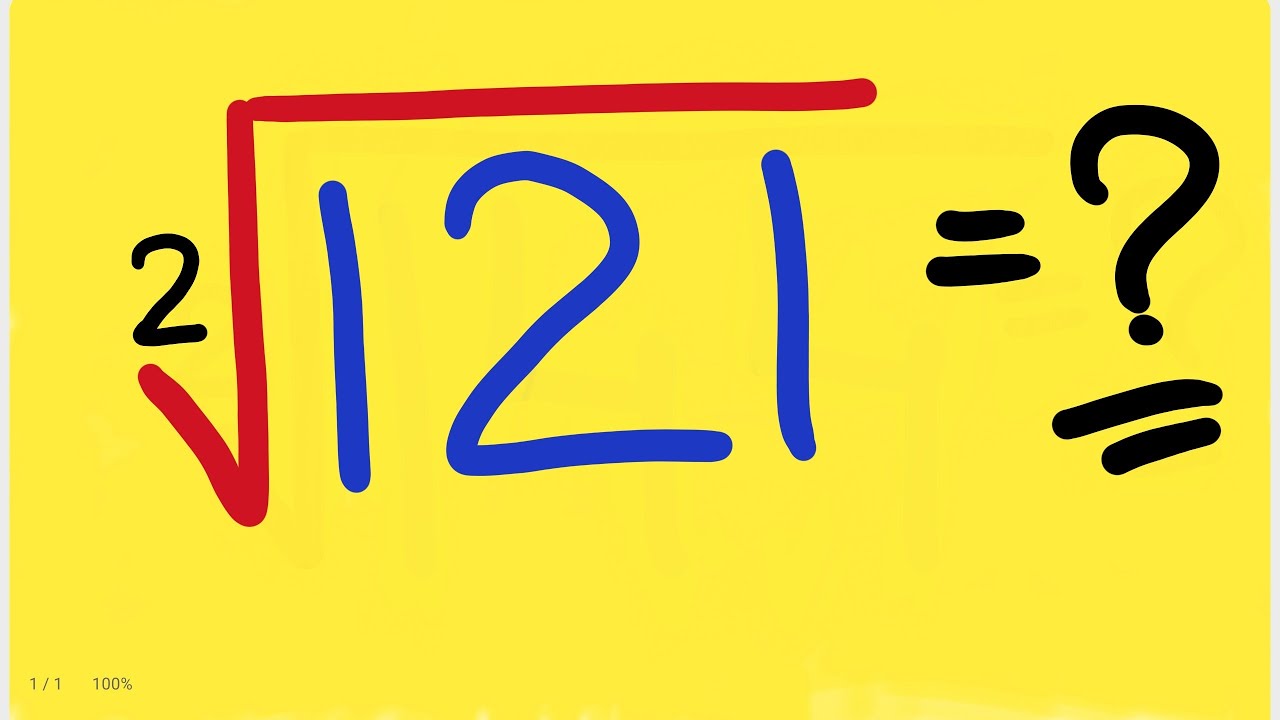 🎯 “Find the Square Root of 121 Instantly!” | Squares and Squares Root | Clear Audio Mic | - YouTube